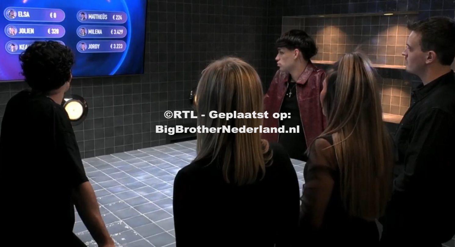 Jolien, Keanu, Mattheüs, Milena en Jordy moeten naar de decision room voor de erfenis van Elsa ...
